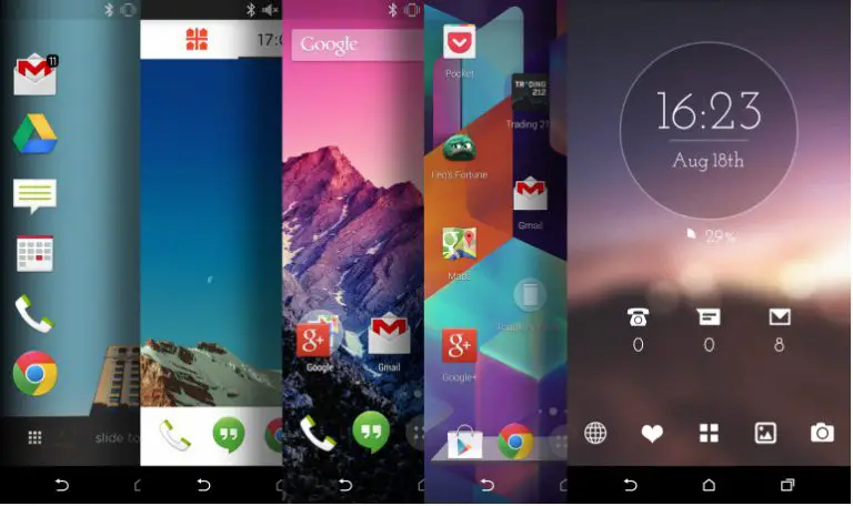 5 launchers y temas para Android que deberías probar - Como Funciona Que
